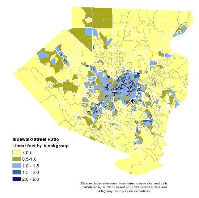 WPRDC | Measuring “Walkability”